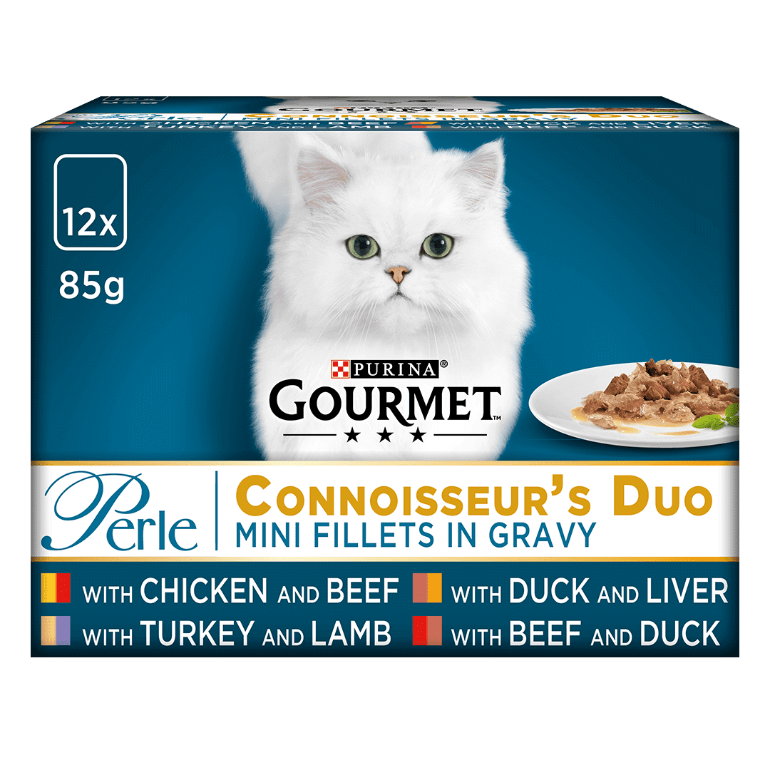 GOURMET Perle Connoisseur s Duo In Gravy Cat Food Purina gourmet-perle-connoisseur-s-duo-in-gravy-cat-food-purina