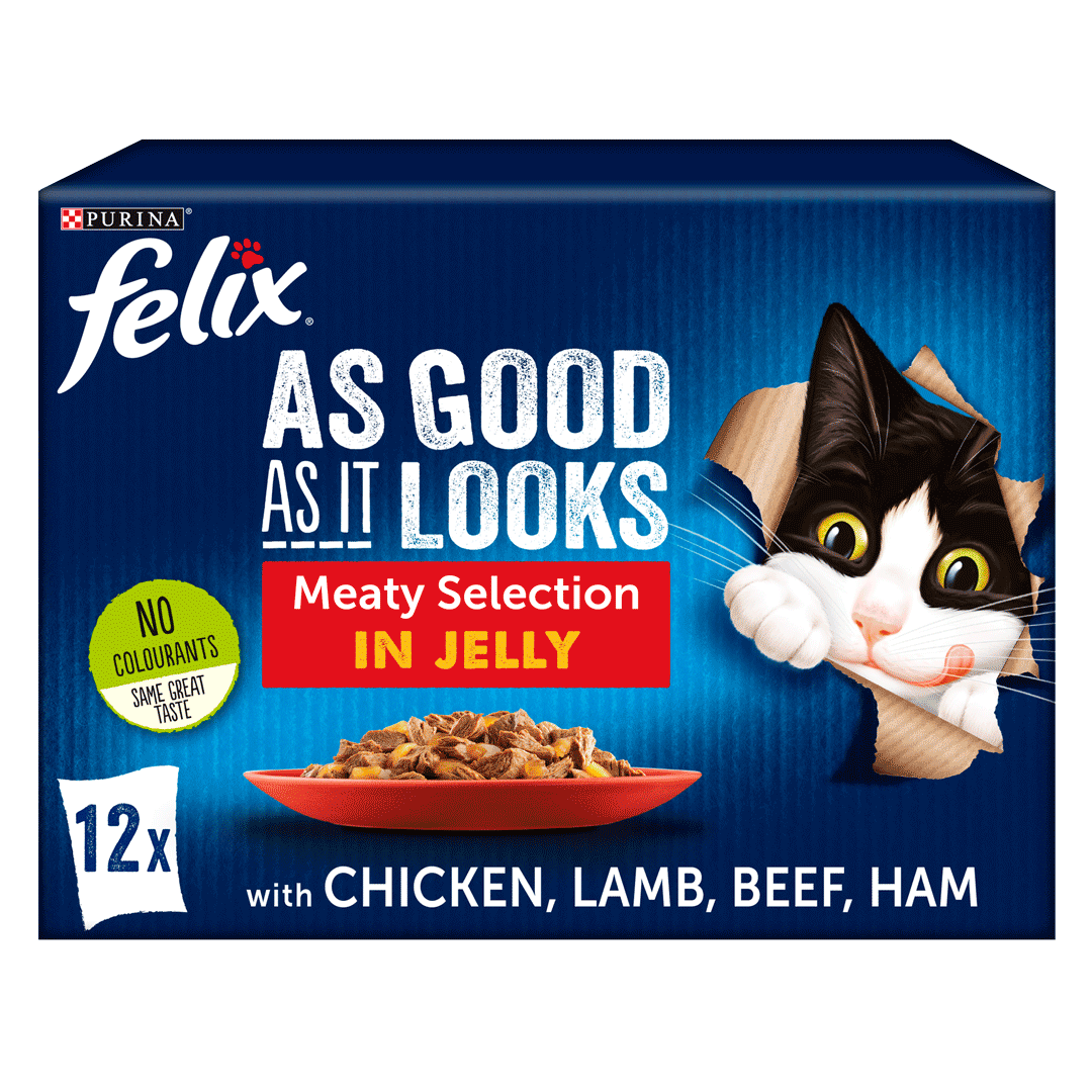 FELIX® As Good As it Looks Meaty Selection Cat Food | Purina UK