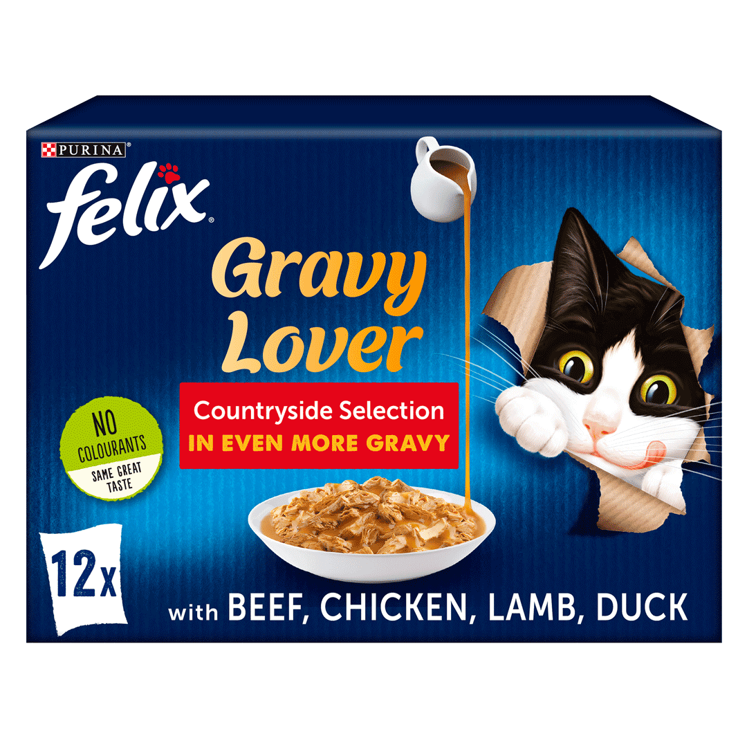 FELIX® Gravy Lover Countryside Selection Wet Cat Food | Purina