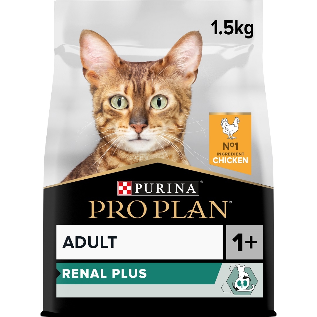 PRO PLAN® Renal Plus Chicken Dry Cat Food | Purina UK