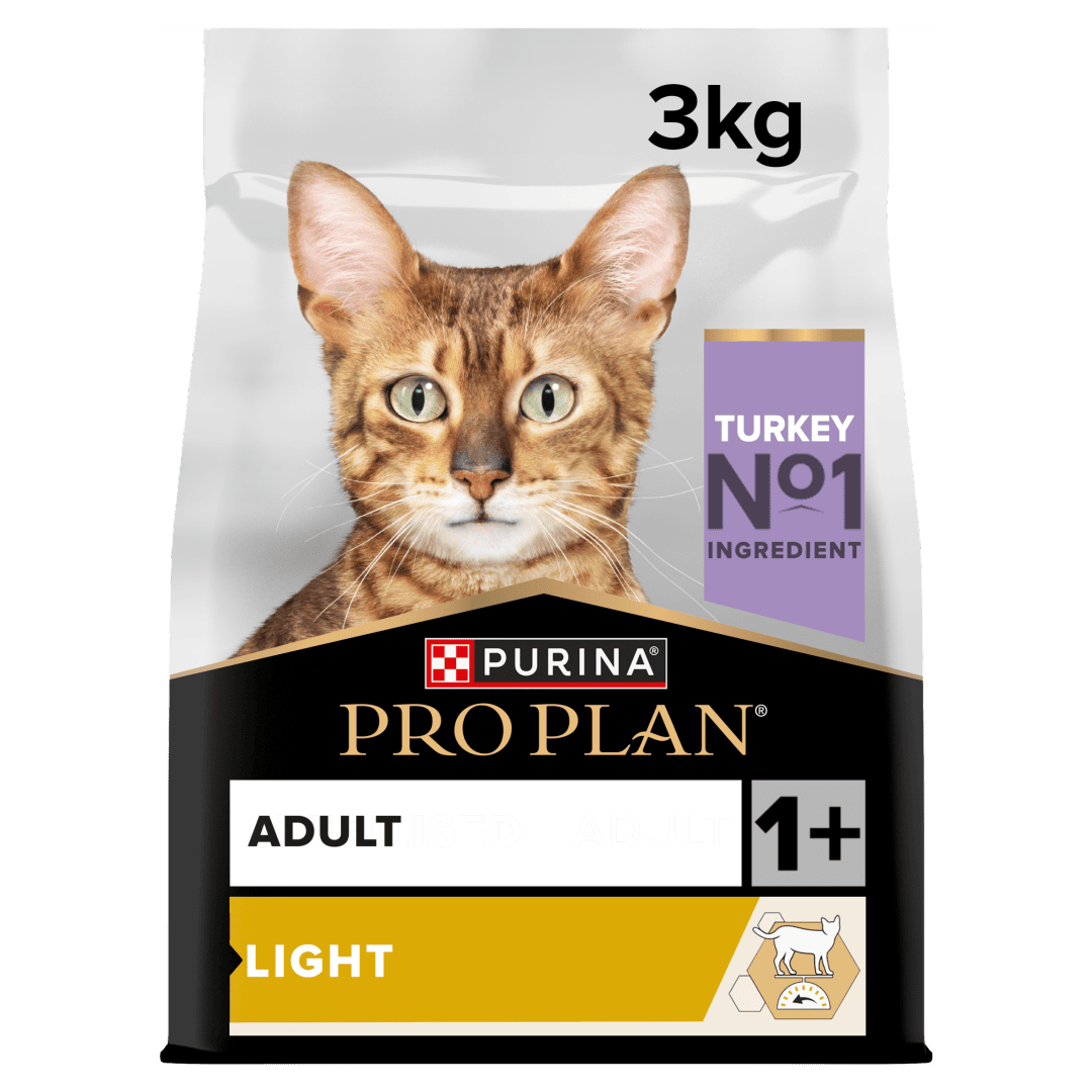 PRO PLAN® Light Turkey Dry Cat Food | Purina UK