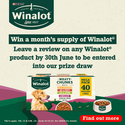 Win a month's supply of Winalot